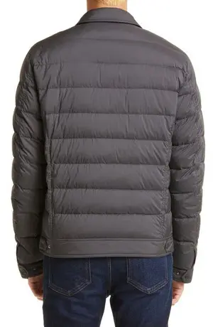 Herno La Denim Quilted Down Jacket - Grey
