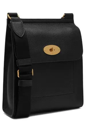 Mulberry Antony Leather Crossbody Bag - Black
