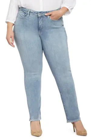 NYDJ Marilyn Straight Leg Jeans - Haley