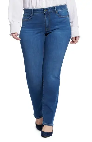 NYDJ NYDJ Marilyn Straight Leg Jeans Presidio