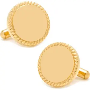Cufflinks, Inc. Gold Tone Cufflinks & Tie Clips For Men