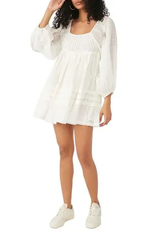 Free People Ari Long Sleeve Mini Dress
