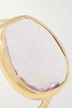 MELISSA JOY MANNING 14-karat Recycled Ring With Amethyst
