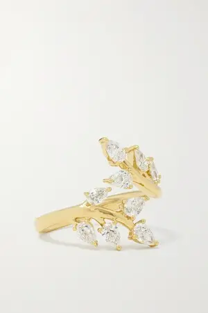 ANITA KO Ivy 18-karat Diamond Ring - Gold