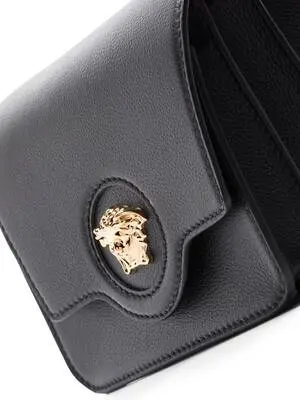 Versace La Medusa Crossbody Bag - Black