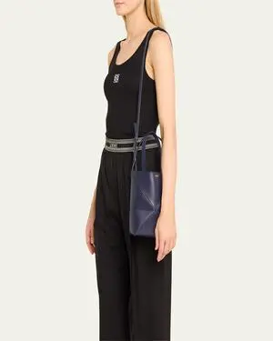 Loewe Puzzle Fold Tote Bag - Abyss Blue