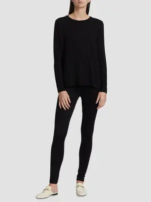 Majestic Filatures Soft Touch Pleated Top