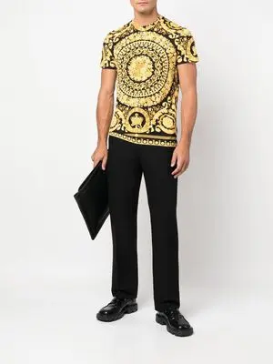 Versace Barocco Cotton T-shirt
