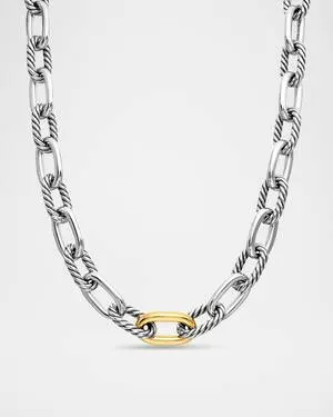 David Yurman David Yurman DY Madison Chain Necklace 13.5mm Two Tone