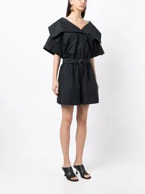 3.1 Phillip Lim Wide-collar Playsuit