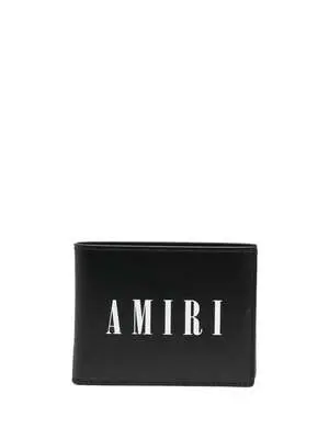 Amiri Logo-print Leather Wallet