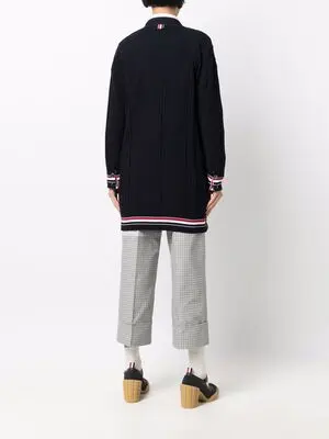 Thom Browne Oversized Stripe-detail Cardigan
