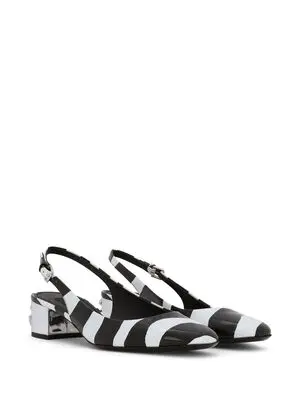 Dolce & Gabbana Striped Mules