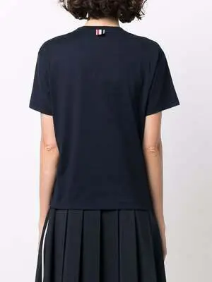 Thom Browne Boxy Fit Pocket T-shirt - Blue