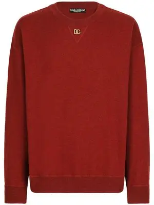 Dolce & Gabbana Dg-logo Cashmere Sweater