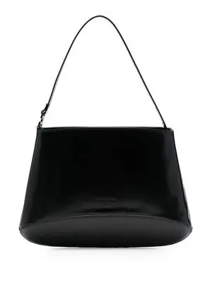 LOW CLASSIC Leather Shoulder Bag - Black