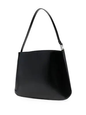 LOW CLASSIC Leather Shoulder Bag - Black