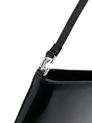 LOW CLASSIC Leather Shoulder Bag - Black