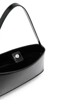 LOW CLASSIC Leather Shoulder Bag - Black