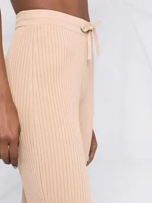 Nanushka Ribbed Knit Trousers