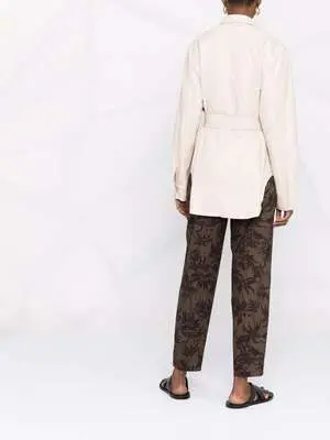 Nanushka Vegan Leather Oversized Shirt