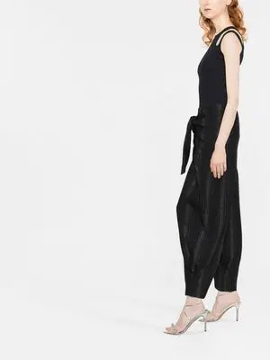 Stella McCartney Lurex-detail Balloon-leg Trousers