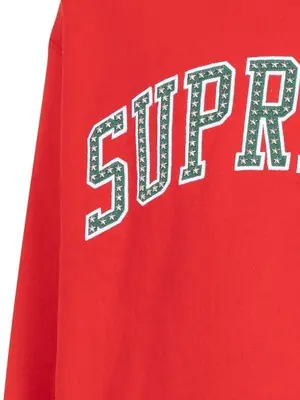 Supreme Stars Arc Hooded Sweatshirt - Red