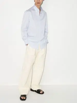 Brunello Cucinelli Cotton Twill Slim-fit Shirt