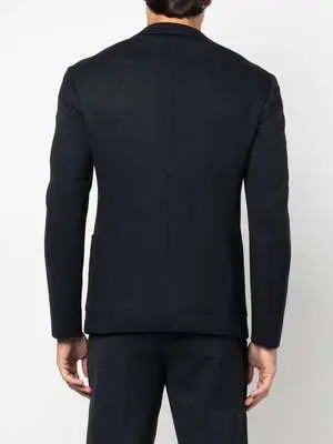Giorgio Armani Single-breasted Tailored Blazer - Blue