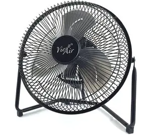 VIE AIR 9' High-velocity Tilting 3-speed Metal Loor Fan - One-color