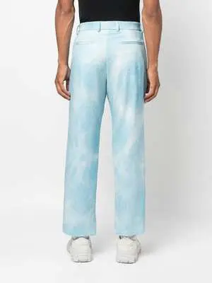 MSFTS Tie-dye Effect Trousers