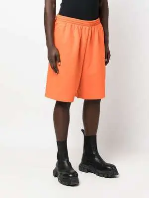 Balenciaga Logo-embroidered Track Shorts