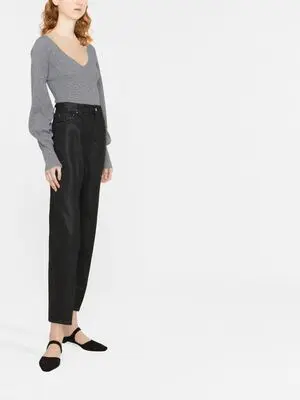 TOTEME Cropped Tapered Jeans