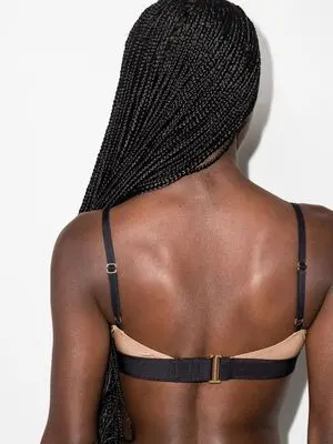 TOM FORD Logo-underband Triangle Bra - Pink