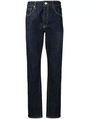 Kenzo Rear-logo Slim-fit Jeans - Blue