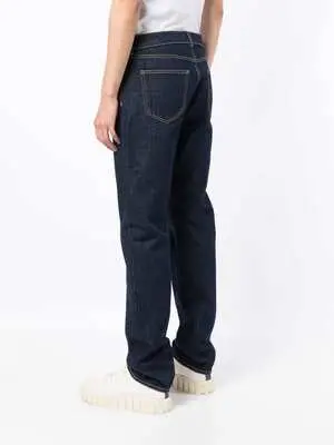 Kenzo Rear-logo Slim-fit Jeans - Blue