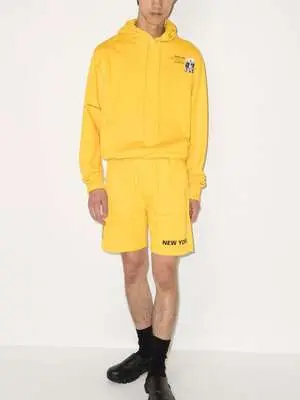 Helmut Lang Slogan-print Shorts