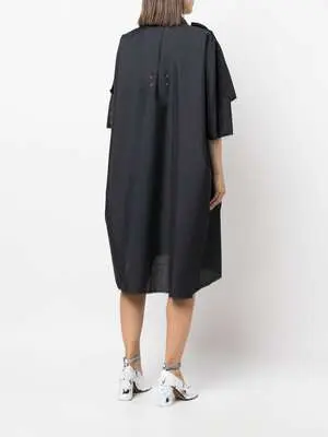 MAISON MARGIELA Mohair-blend Midi Dress - Grey