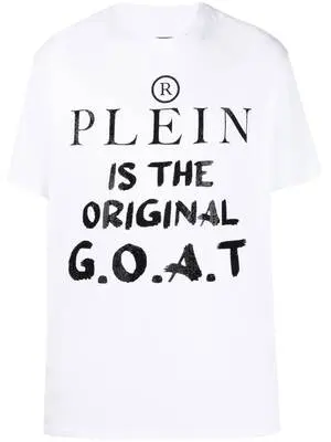 Philipp Plein Logo-print Short-sleeved T-shirt - White