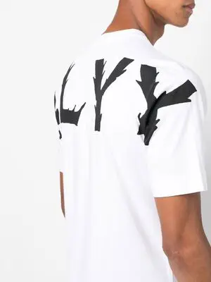 1017 Alyx 9sm Logo-print Cotton T-shirt - White