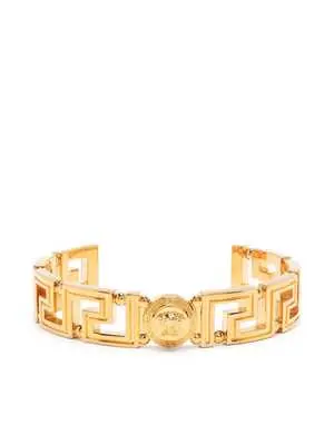 Versace Medusa Greca Cuff Bracelet - Gold