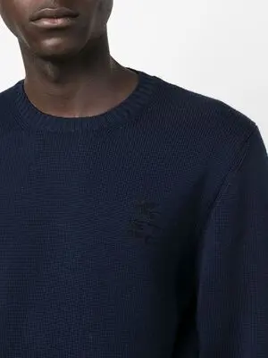 Etro Crew-neck Pullover - Blue