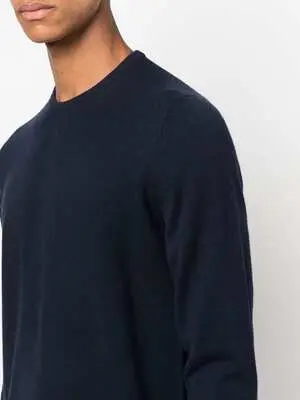 Fedeli Long-sleeved Jumper - Blue