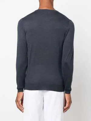 Fedeli Cashmere-silk Jumper - Blue