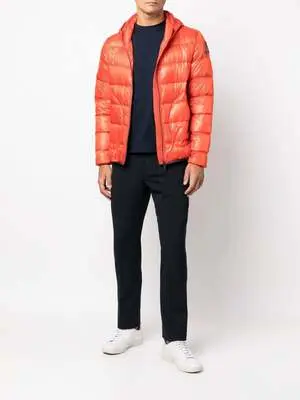 Herno Padded Zip Jacket - Orange