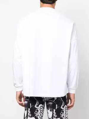 Gcds Logo-print Long-sleeved T-shirt