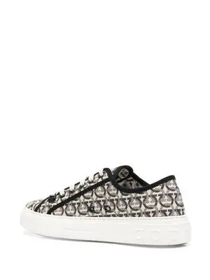 FERRAGAMO Anson Gancini-jacquard Sneakers