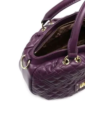 Moschino Quilted Logo-lettering Bag