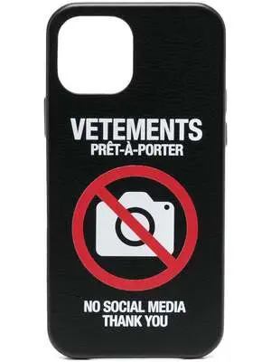 Vetements No Social Media Iphone 12 Pro Case