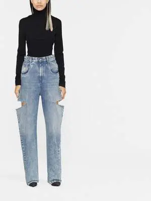 Givenchy Asymmetric Cut-out Top